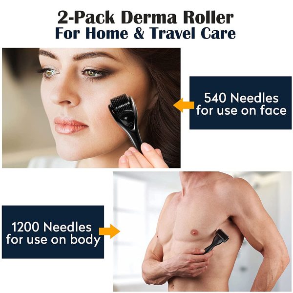 2 In 1 Derma Roller Set | Xdermaroller