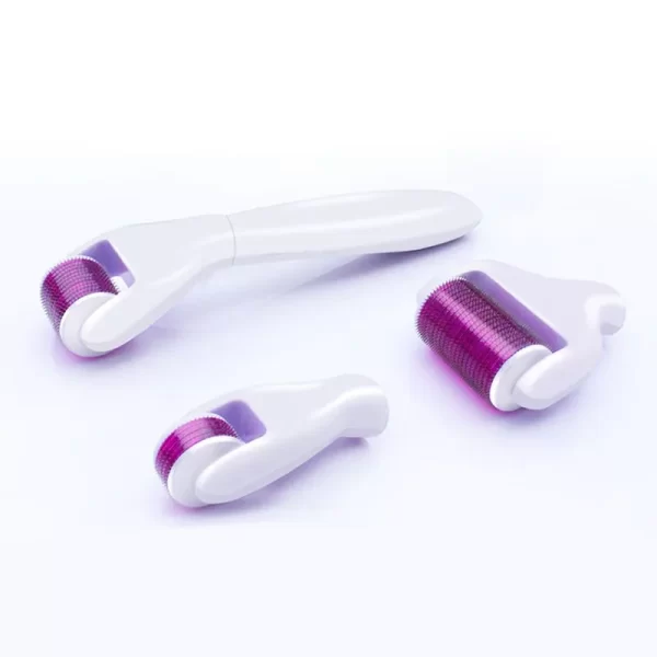 4 in 1 Derma Roller Kit Company | Microneedle Roller Red / White