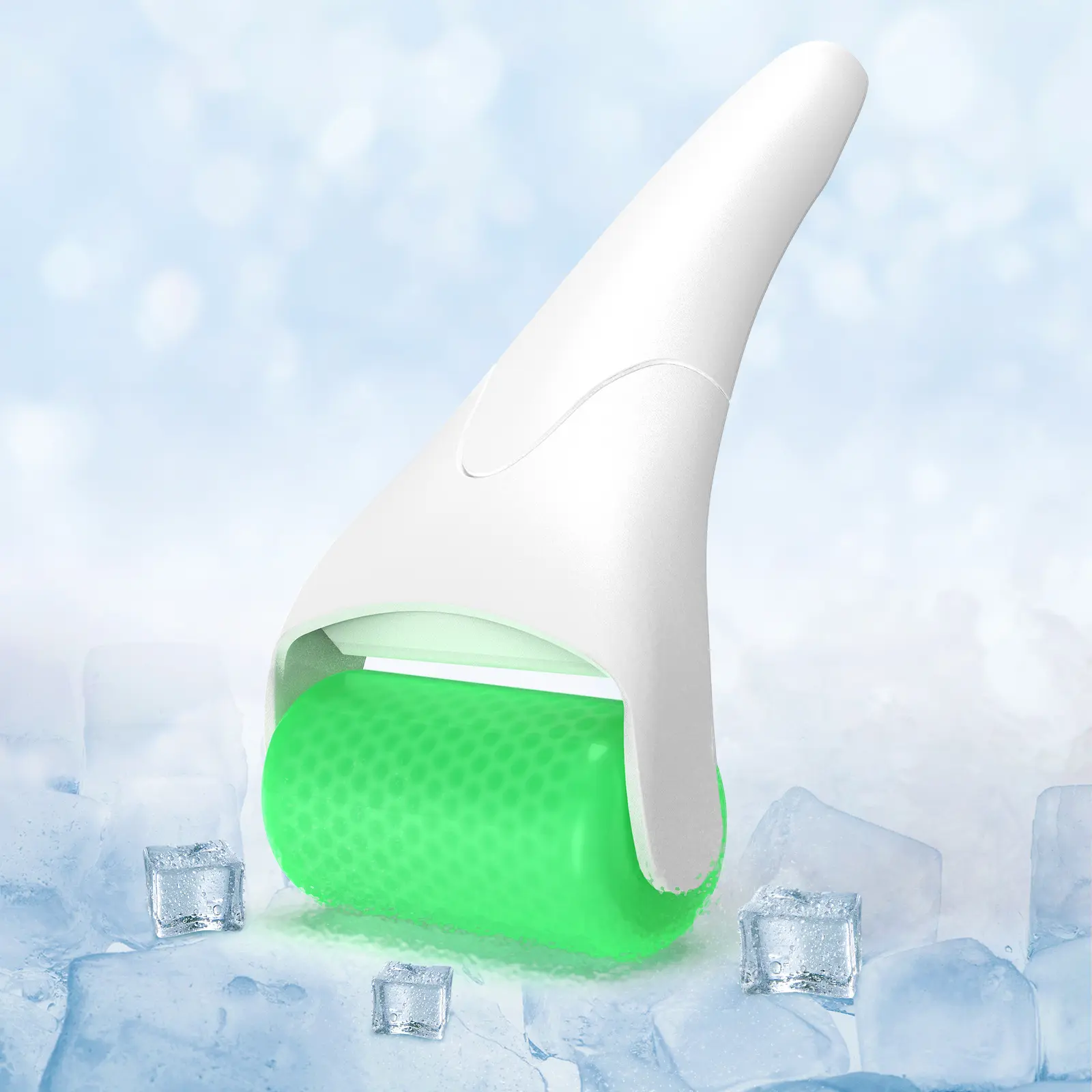 Ice Roller For Face and Body | Gel Massage Ice Roller Plastic Head
